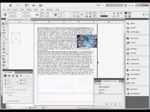 InDesign Tutorial : How to Add Images in Adobe InDesign CS5