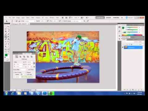 Photoshop Tutorial : How to Use the Sponge Tool, Clone Stamp Tool and ...