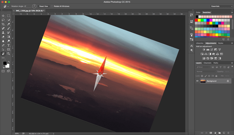 Photoshop Tips And Tricks Rotate View Tool SkillForge