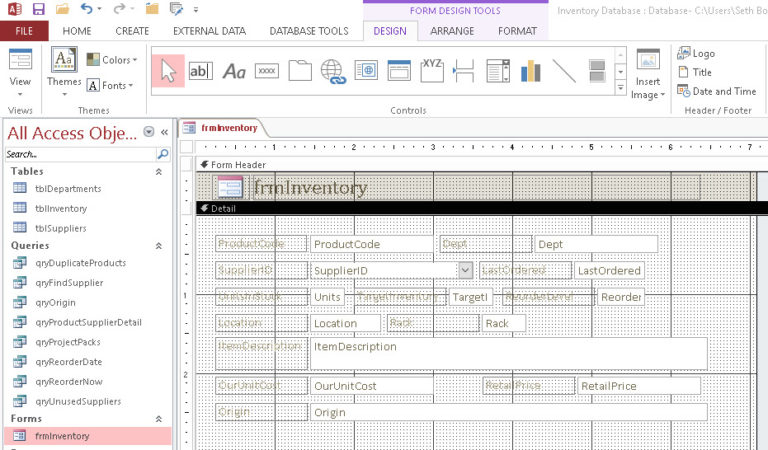 How to Align Fields in Access Forms - SkillForge How to Align Fields in Access Forms - SkillForge