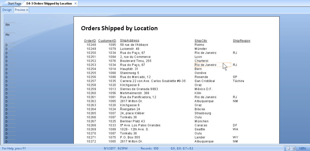How to Filter Data in Crystal Reports - SkillForge