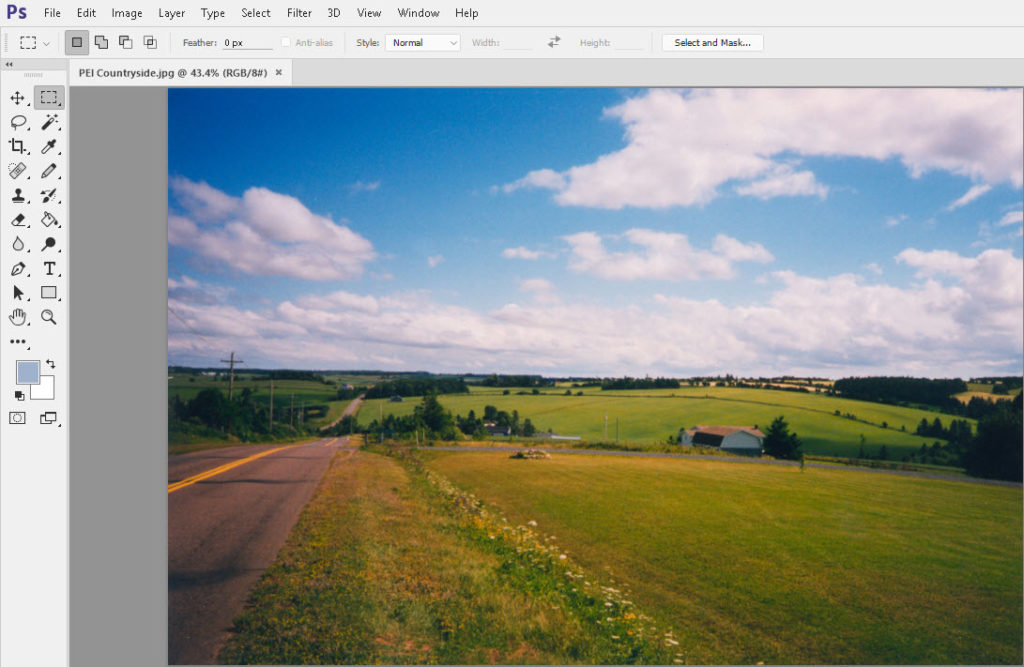 Feathering a Selection in Photoshop - SkillForge