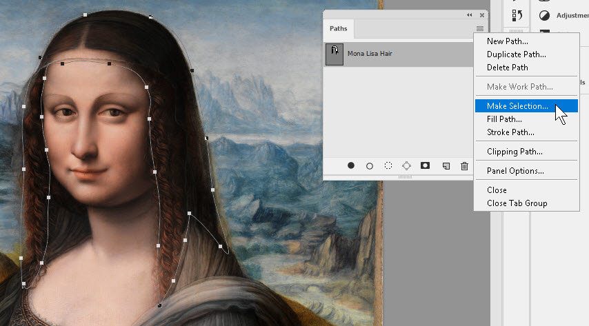 Using Paths To Make A Selection In Photoshop SkillForge