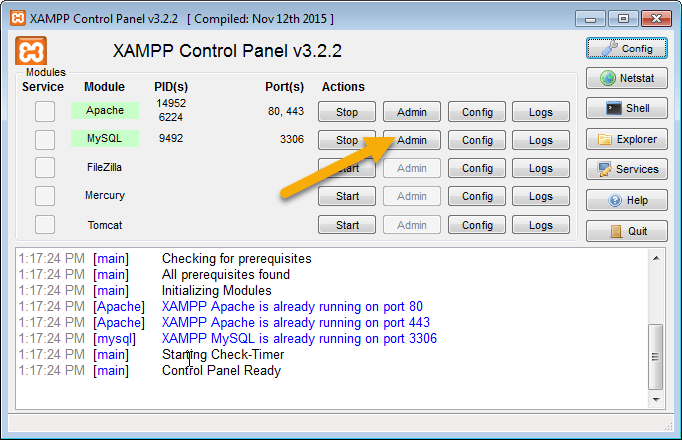 How To Create A Database Using PhpMyAdmin And XAMPP SkillForge