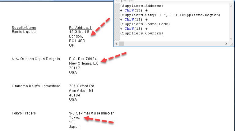 Using the ISNULL Function in Crystal Reports - SkillForge