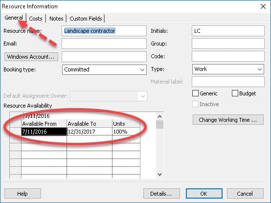 How To Create A Resource Calendar In MS Project SkillForge