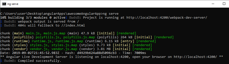 How To Run An Angular Application On A Local Development Server 
